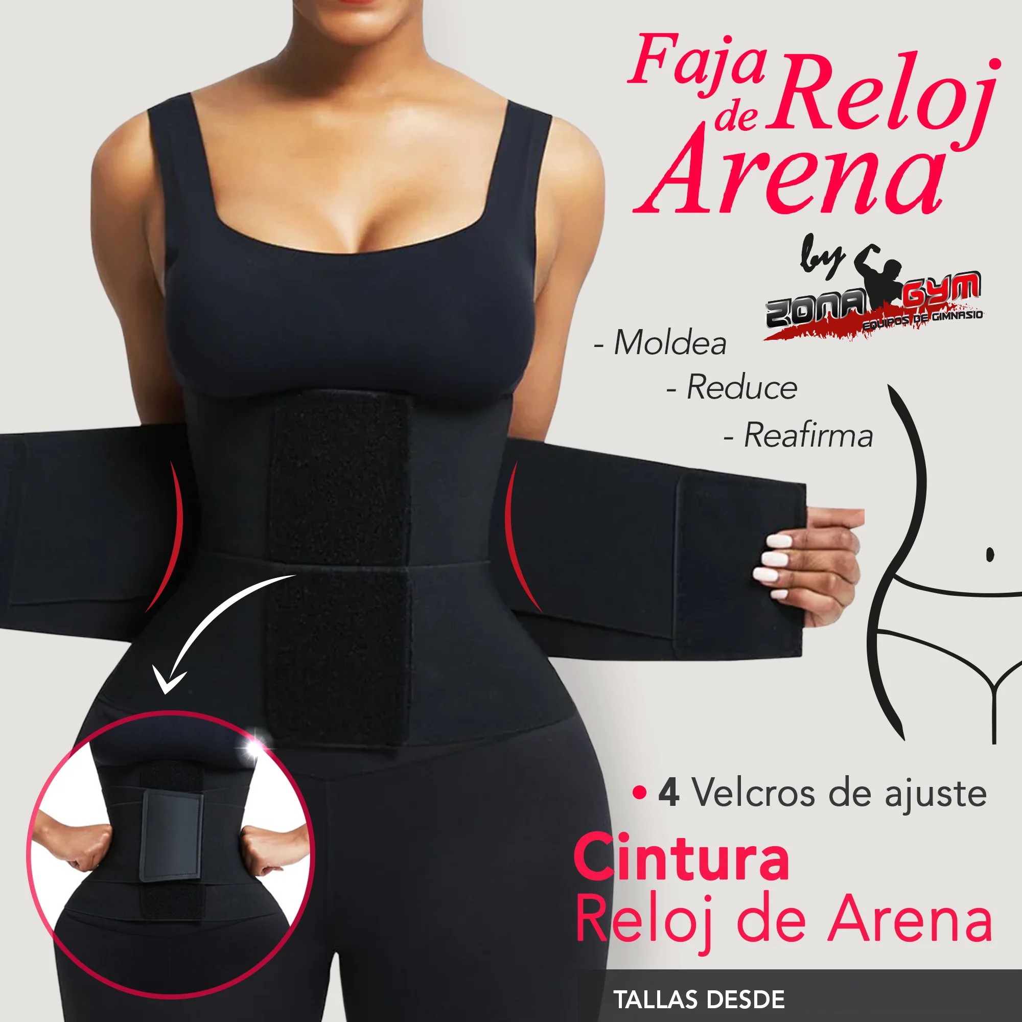 FAJA RELOJ DE ARENA
